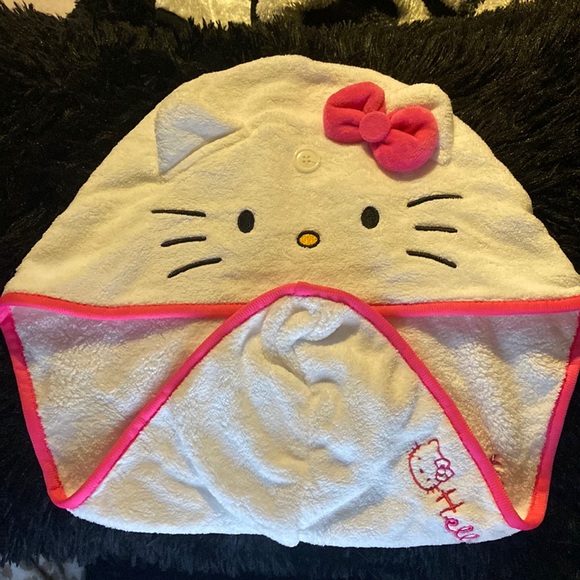 Hello Kitty | Other | Hello Kitty Design Hair Drying Cap Pc | Poshmark